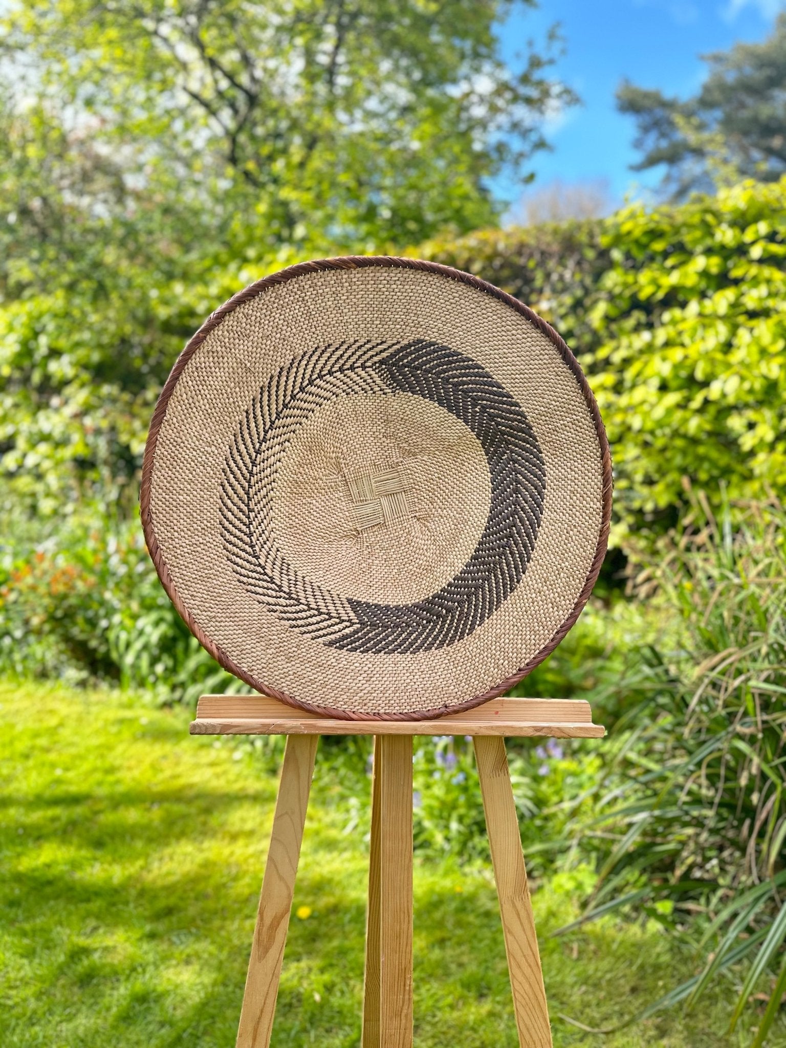 Tonga / Binga Basket Zimbabwean Basket Wall Art (A) | Zimbabwean Wall ...